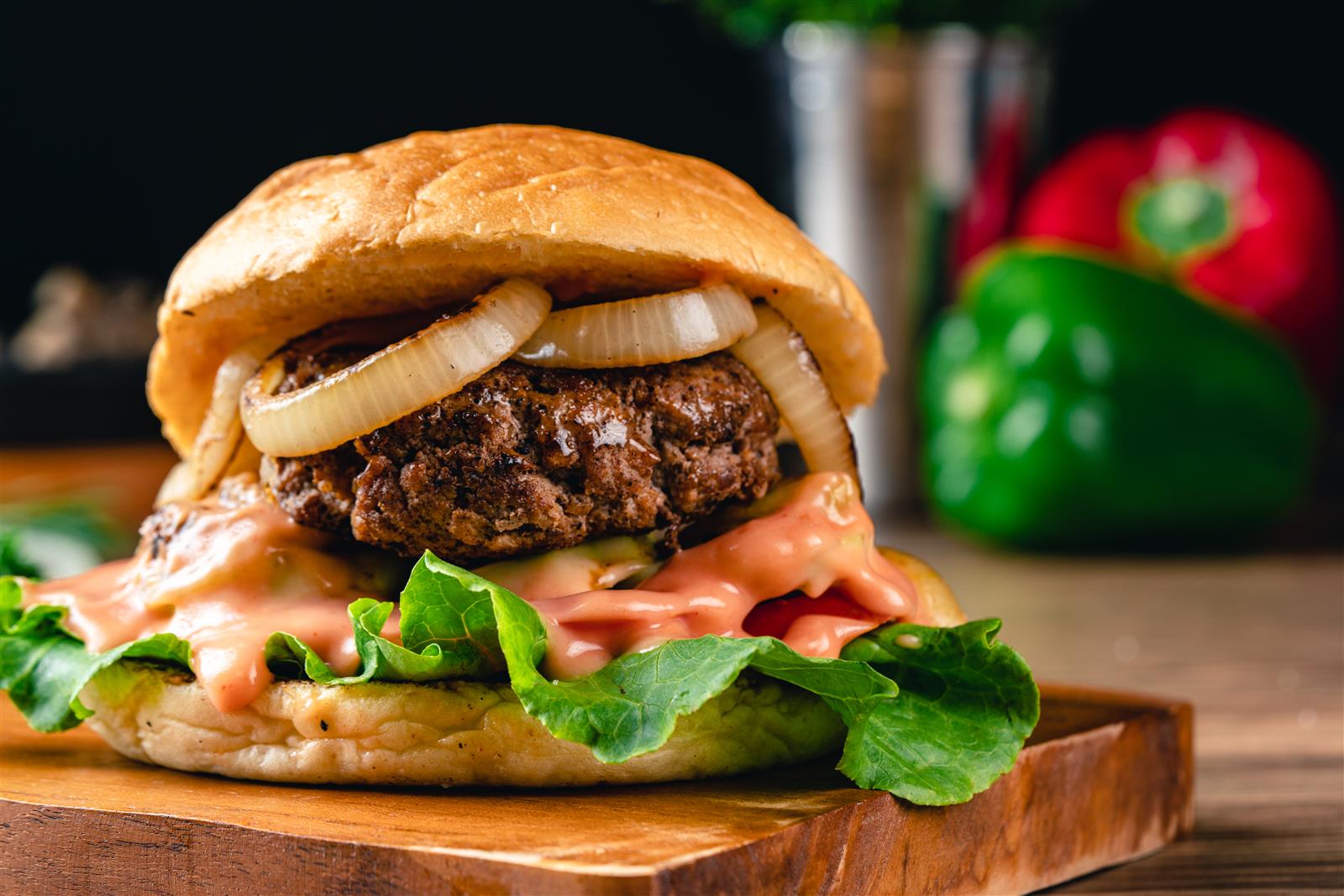 Homestyle Burger Recipe – Caramelized Onions | Tasty Empire